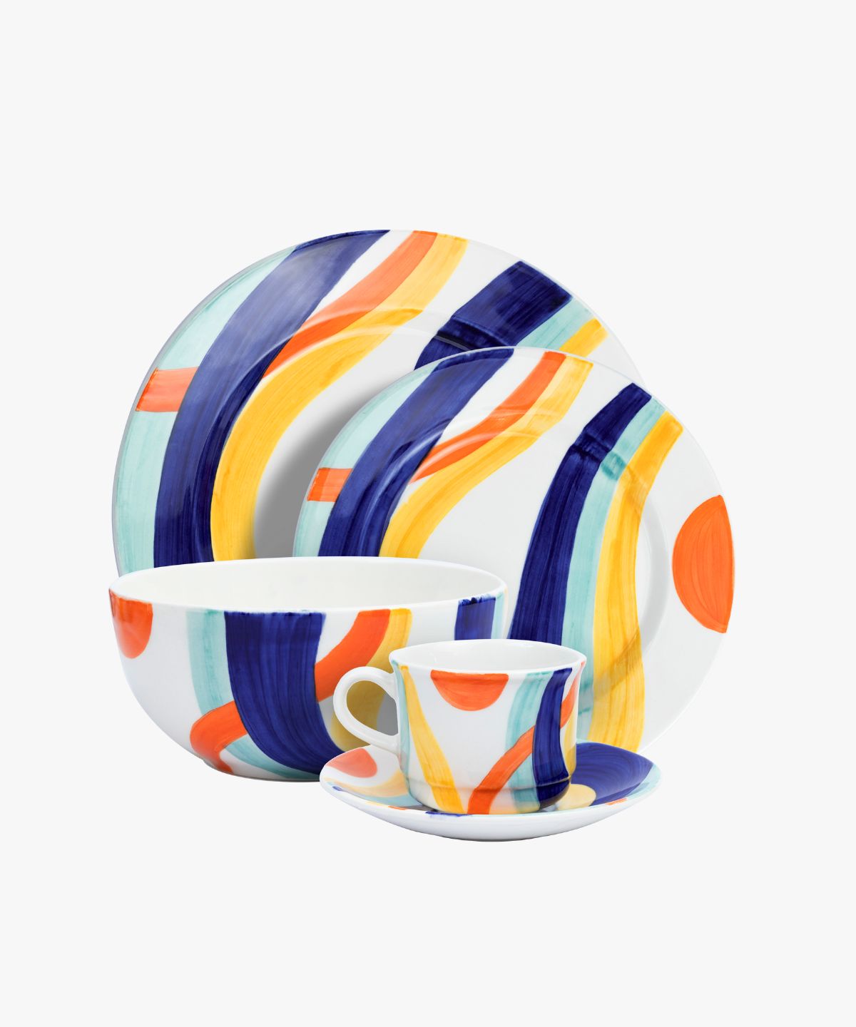 Le River Dinnerware Set Multicolor – Adriana Castro